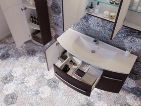 Lavedo Vanessa Dark Melon 120 koupelnová skříňka s umyvadlem