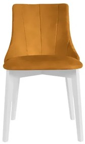 Jídelní židle STRAKOŠ DM61/N - bílá, RIVIERA 41