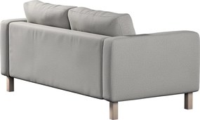 Potah na pohovku IKEA  Karlstad 2-místná, nerozkládací, krátký barva šedá látka pletený vzor