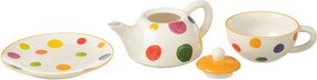 Tea for One s barevnými puntíky Polli Dot v krabičce - 19*12*15 cm / 420/ 200 ml
