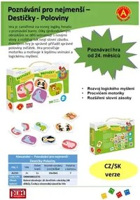 Alexander Poznávání pro nejmenší - Destičky - poloviny / od 2 let