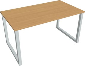 Kancelářský stůl jednací Hobis UJO1400, deskaakát, černá černá