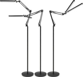 BRILAGI - LED Stm. flexibilní stojací lampa VARIO LED/14W/5V 157 cm černá
