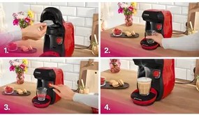 BOSCH Tassimo Happy TAS103E červená / kapslový kávovar / 1400 W / 0.7