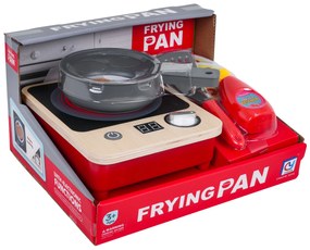 RKToys Dřevěná kuchyňka Little Frying Pan s doplňky
