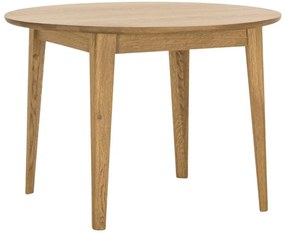 OnaDnes -20% Masivní dubový kulatý jídelní stůl Cioata Atlas 110 cm