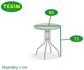 Nábytek Texim Ratanový nábytek na balkon - Nina + Paris 1+2