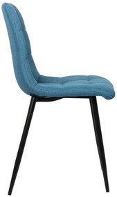 Bhm germany Jídelní židle Tilde, textil, modrá