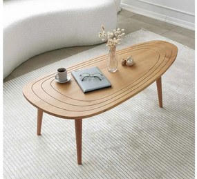 Designový konferenční stolek Garnet 115 cm teak
