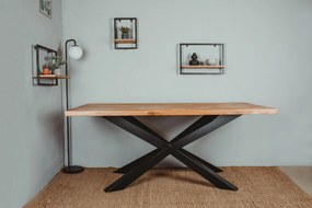 Wudboys Jídelní stůl IKS Barva kovu: Bílá, Dřevo: Jasan, Rozměr: 1900x900, moderní skandinávský styl