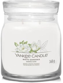 Yankee Candle – Signature svíčka White Gardenia (Bílá gardénie) Velikost: velká 567 g