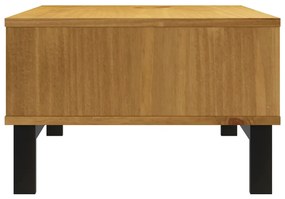 Konferenční stolek FLAM 100 x 50 x 32,5 cm masivní borové dřevo - Default Title