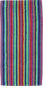 Ručník Stripes 50 x 100 cm barevný tmavý