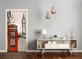 Fototapeta samolepící na dveře Vintage Big Ben 95x205 cm