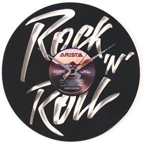 Designové nástěnné hodiny discoclock 105 rock n roll 30cm