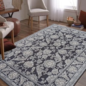 Moderní koberec s krémovým vzorem Šířka: 80 cm | Délka: 150 cm