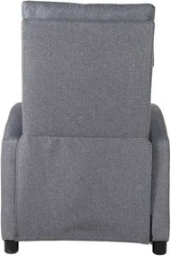 LuxuryForm DESIGN Televizní křeslo RUFO s polohováním - šedé