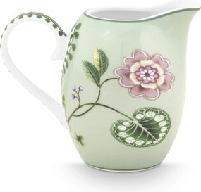 Pip Studio Lily &amp; Lotus mlékovka 250ml, zelená (porcelánová mlékovka)