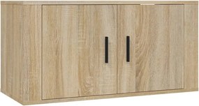 3dílný set TV skříněk dub sonoma kompozitní dřevo 3188401