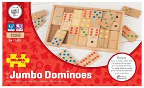 Bigjigs Toys Velké dřevěné domino