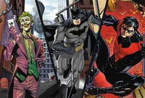 Trefl - Puzzle - Batman v akci / 160 dílků / 41 x 27.8 cm / věk 6+