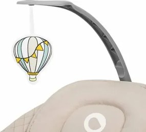 LIONELO Kojenecké lehátko Rio Beige Latte / od narození