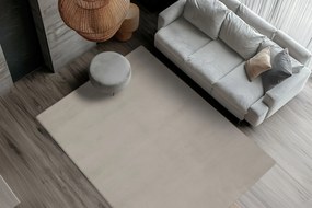 Obsession, Kusový koberec Milestone 600 Taupe, 80x150, hnědá, ložnice
