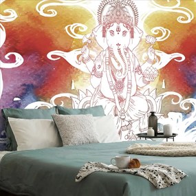 Samolepící tapeta hinduistický Ganéše - 300x200 cm