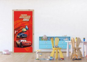 Dětská vliesová fototapeta na zed' Auta Tým, Disney | 90 x 202 cm | DFTDNV 5406