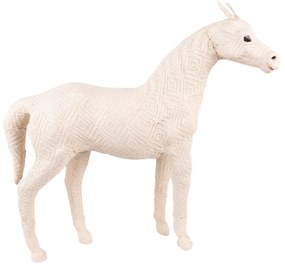 Dekorace Socha koně Béžová 50x14x46 cm – 50x14x46 cm