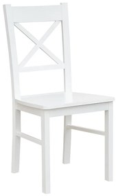 Židle 22, buk, barva bílá, kolekce Belluno Elegante