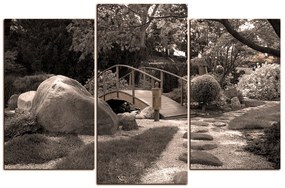 Obraz na plátně - Letní zahrada 1179FC (135x90 cm)