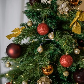 3D vánoční stromek, zelená, 120 cm, CHRISTMAS TYP 9