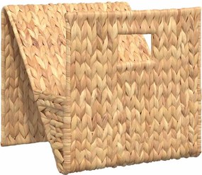 Stojan na časopisy 31 x 31 x 31 cm vodní hyacint 245494
