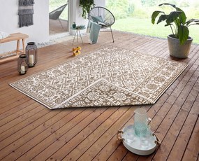 NORTHRUGS - Hanse Home koberce Kusový koberec Twin-Wendeteppiche 105432 Linen – na ven i na doma - 80x250 cm