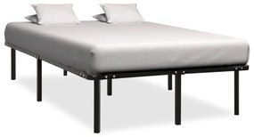 Rám postele černý kov 160 x 200 cm,  284682 HangarStore.cz