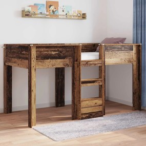 Patrová postel pro děti Staré dřevo 90 x 200 cm 3410497
