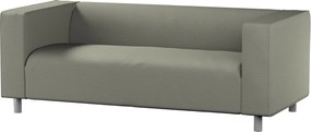 Potah na pohovku IKEA Klippan 2-místná barva šedá látka pletený vzor