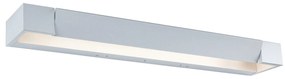 Paulmann 71207 Lucille, mat hliníkové nástěnné svítidlo s nastavitelným směrem svícení, 17W LED 2700K tříkrokové stmívání, 60cm, IP44
