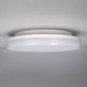 Solight LED venkovní osvětlení, přisazené, kulaté, IP54, 15W, 1150lm, 4000K, 22cm