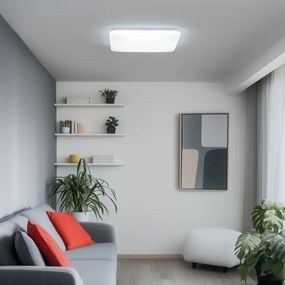 Brilagi - LED Stm. strop. svítidlo SMART LED/36W/230V 53x53 cm Wi-Fi Tuya + DO
