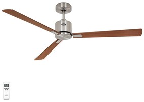 Stropní ventilátor Eco Concept 152cm chrom/dřevo