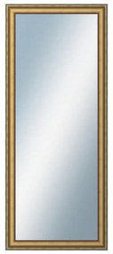 DANTIK - Zarámované zrcadlo - rozměr s rámem cca 50x120 cm z lišty DOPRODEJ|METAL AU prohlá velká (3022)