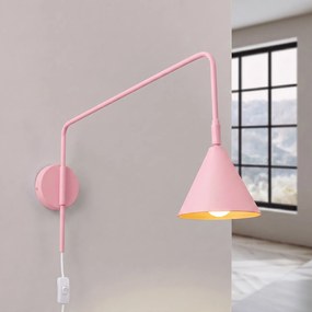 Sollux Lighting Nástěnné svítidlo NOX růžové