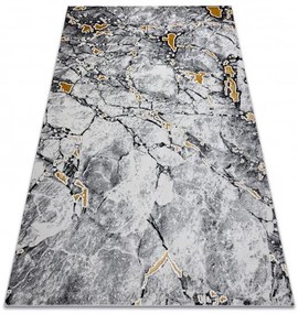 Dywany Łuszczów Kusový koberec Gloss 528A 58 3D mramor ivory/black Rozměry koberců: 160x220