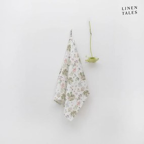 Lněná utěrka 45x65 cm White Botany – Linen Tales