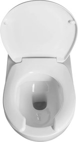 Sapho HANDICAP závěsná WC mísa 37 x 70 cm Rimless bílá TU1206