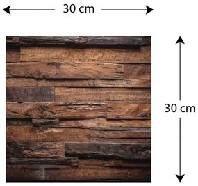 Skříňka na klíče se skleněným obrazem - magnetická