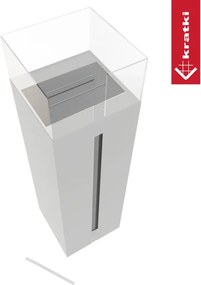 KRATKI biokrb Romeo SQUARE White
