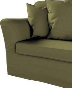 Potah na pohovku IKEA  Tomelilla rozkládací barva zelená látka pletený vzor